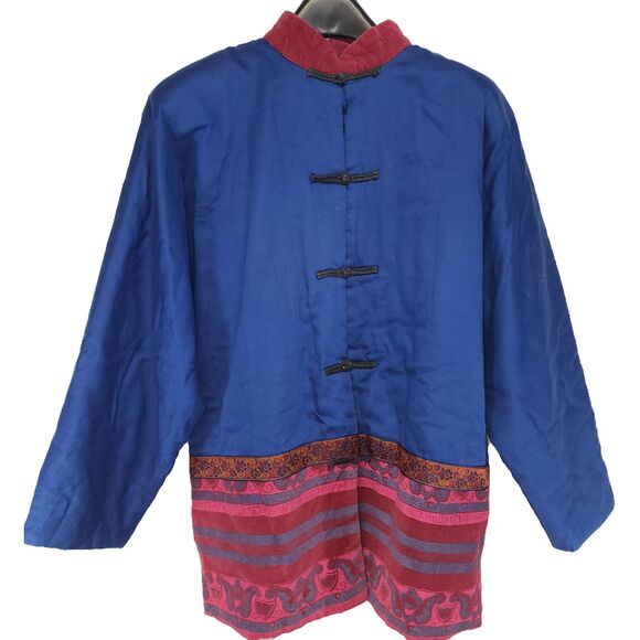 unknown | Jackets & Coats | Vintage Taiwanese Chinese Tang Suit Thick ...